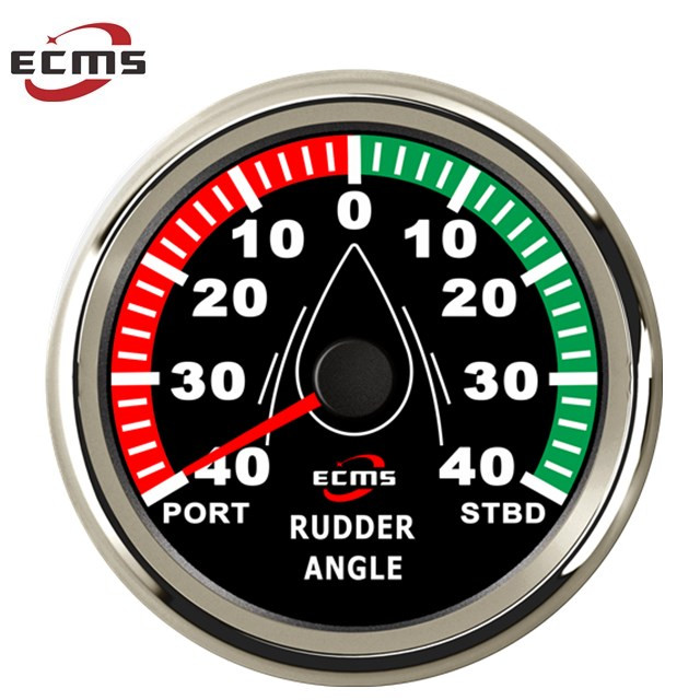 Buy Universal Analog Rudder Angle Indicator Gauge Meter Marine Ship ...