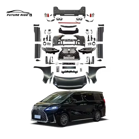 Buy Vellfire Accessories Exterior Upgrade Bumper Bodykit For 2008-2014 ...