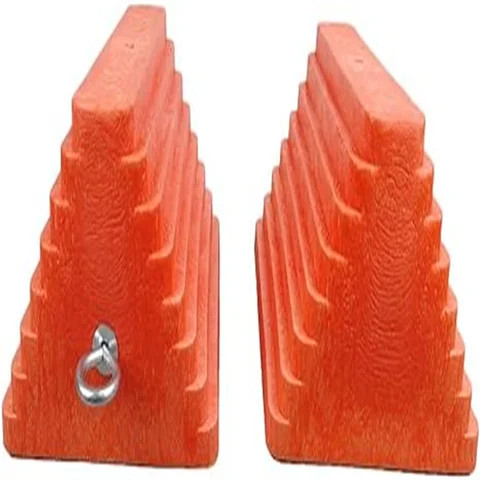 Buy Wheel Tire Chocks, Vehicle Chocks With Eyebolt For Travel Trailers ...