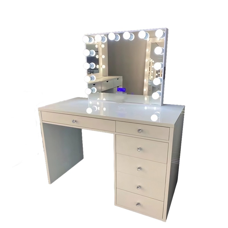 Buy 6 Drawer Vanity Table And Mirror (regular Style) Yx011-v from ...