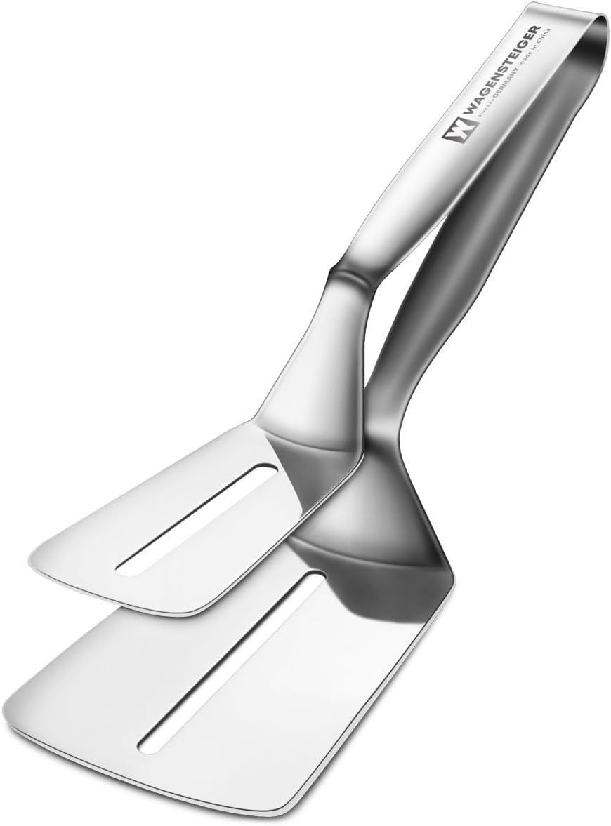 Buy 3 - In - 1 Food Grade Large Stainless Steel Spatula Tongs For ...
