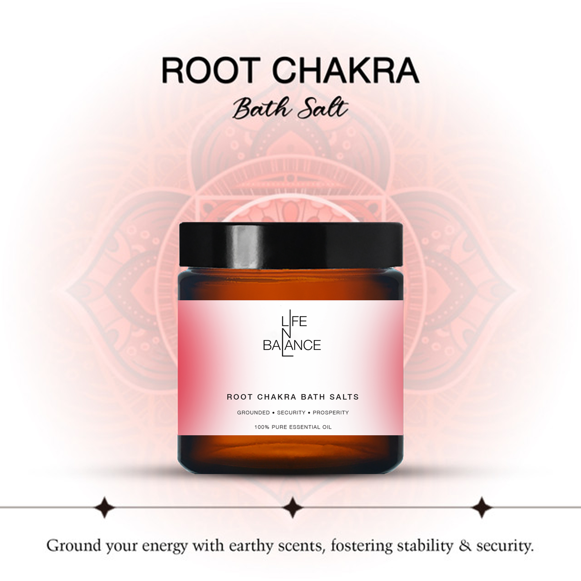 Buy Root Chakra Salt (250 Mg) – 396 Hz Healing Bath Salt For Grounding ...