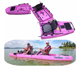 Buy Tandem Recreational Rowing Kayak Model:jup-k10-1 from Ningbo ...