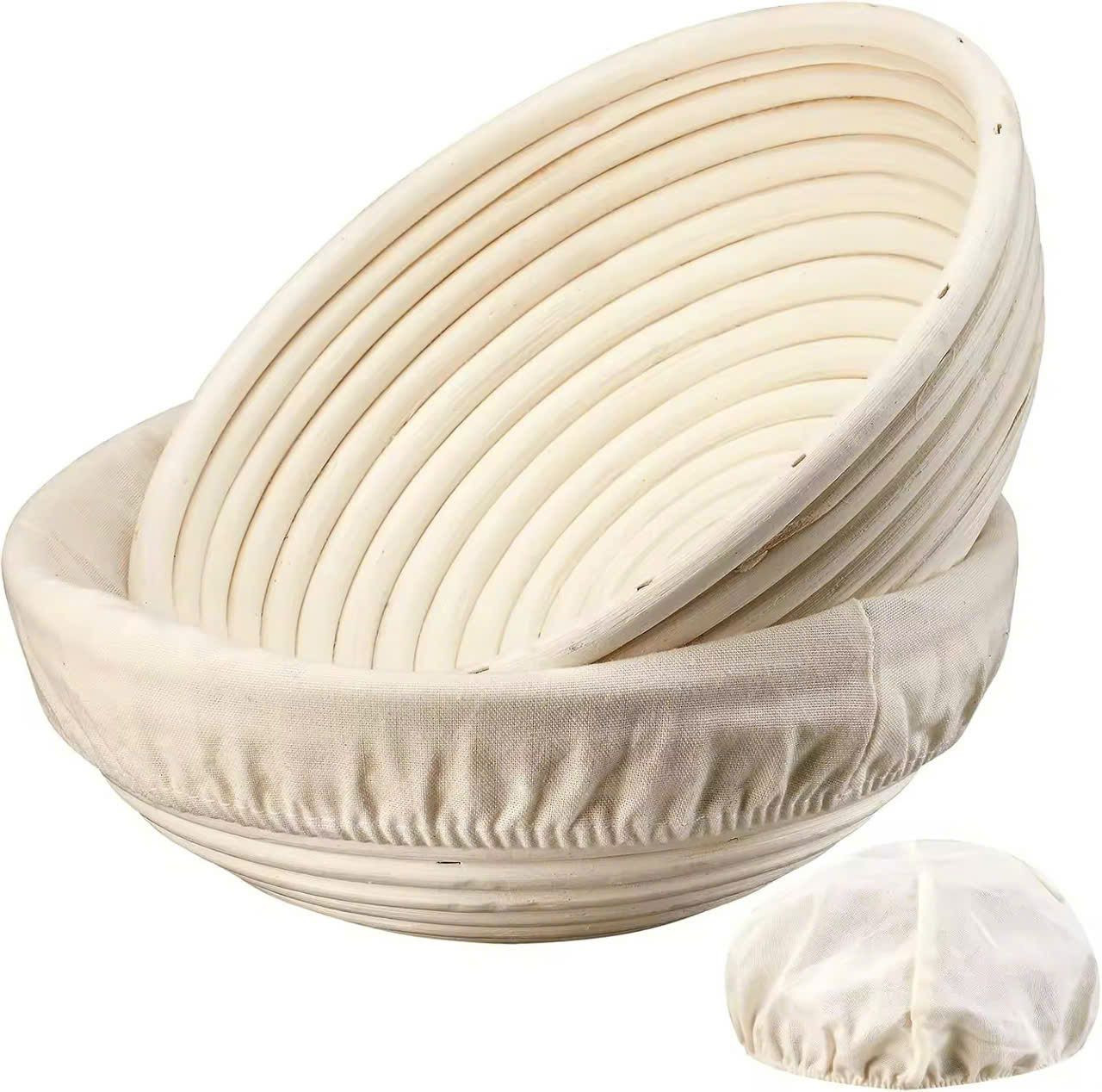 Buy Wholesale Banneton Bread Proofing Baskets With Liners – Factory ...