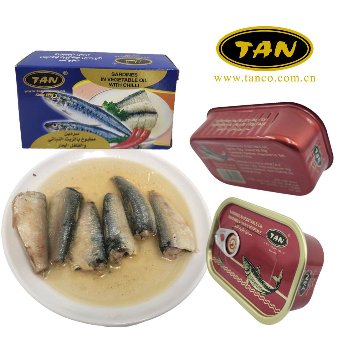 Buy Canned Sardine In Vegetable Oil from Zhangzhou tan co. Ltd, China ...