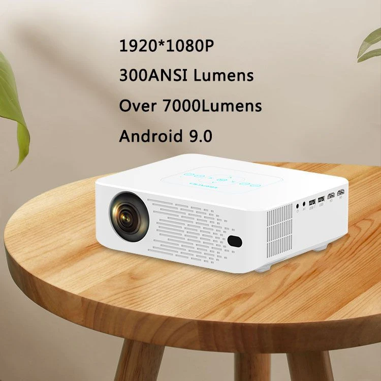 Buy True 1080p Full Hd Portable Projector Mobile Phone With Screen T ...