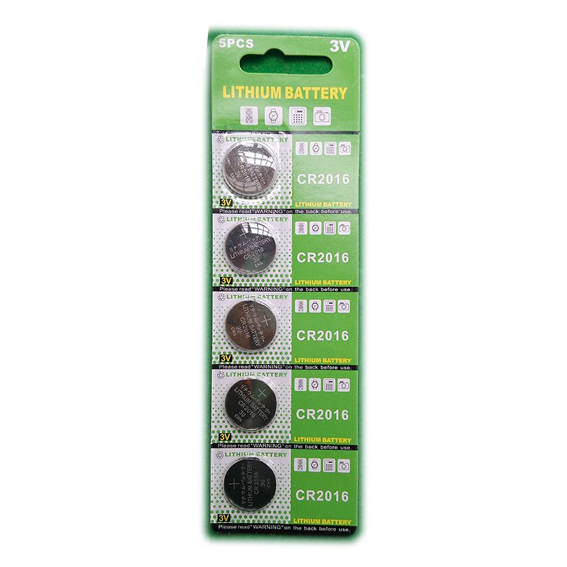 Buy 3v Lithium Button Cell Coin Battery Cr2016 from SHENZHEN DONBATT ...