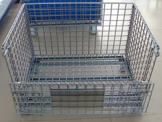 Buy Collapsible Stackable Wire Containers/wire Baskets/mesh Storage ...