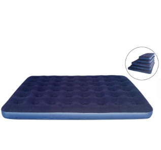 Buy Wholesale Folding Flocking Pvc Air Bed Customized Size Inflatable ...