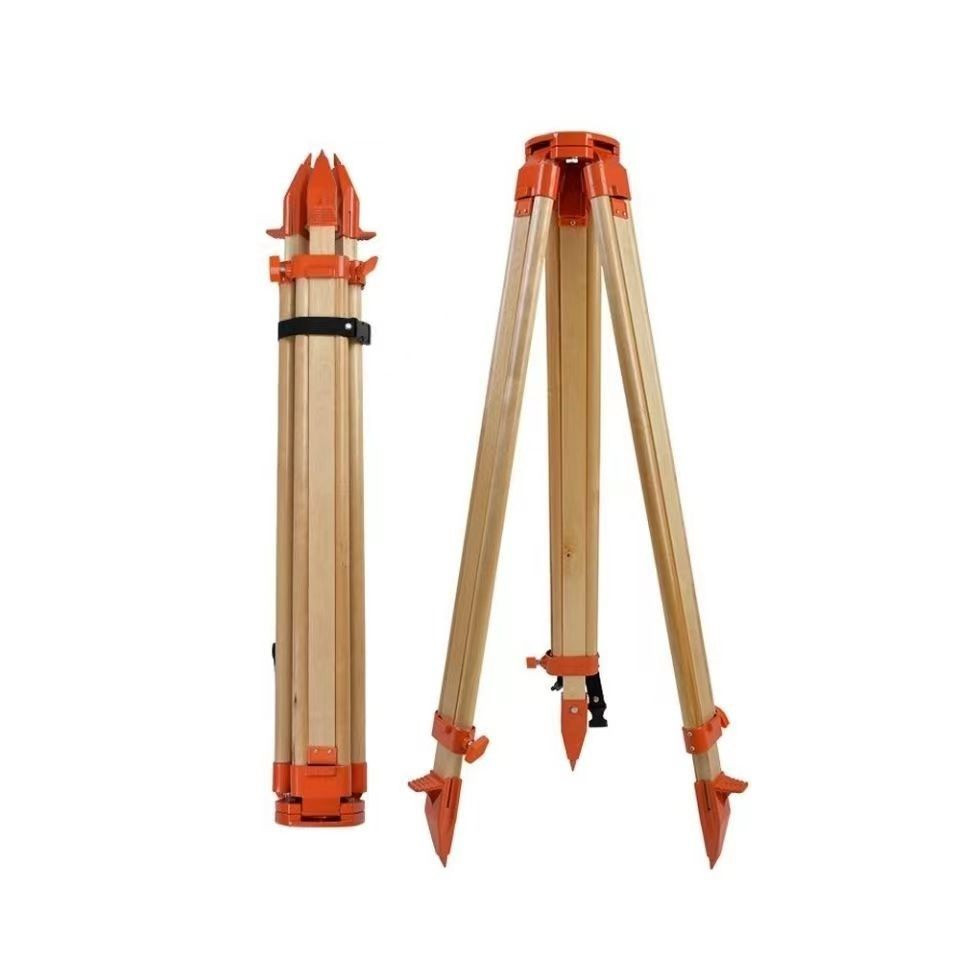Buy Level Solid Wood Tripod from Taixing Bolan Surveying and Mapping ...