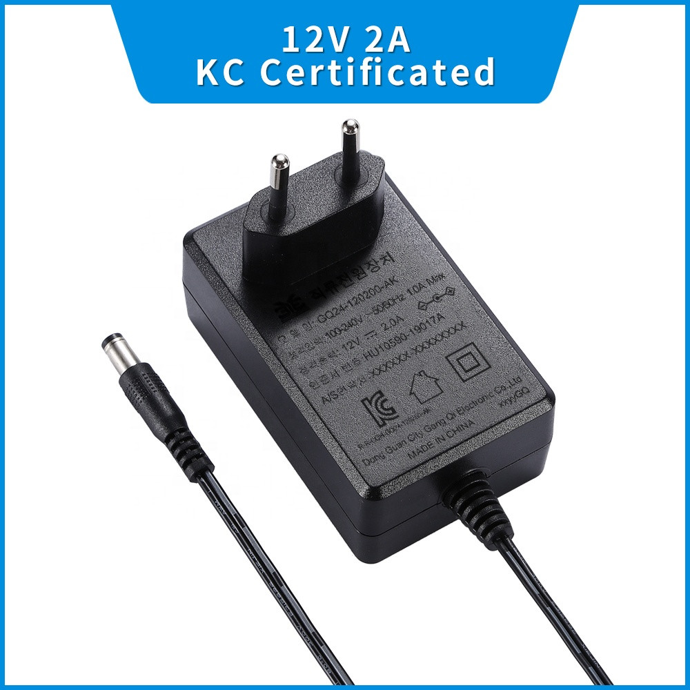 Buy 12v 2a Korea Plug Adaptor Kc Certificated Ac Dc Power Adapters 12v ...