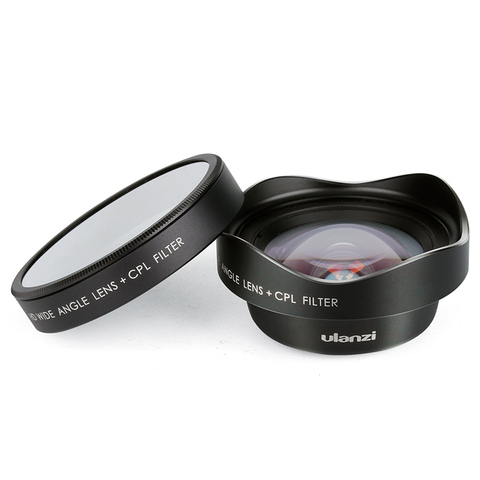 Buy 16mm Wide Angle Mobile Phone Lens With Cpl Filter, 100 Degree Wide ...