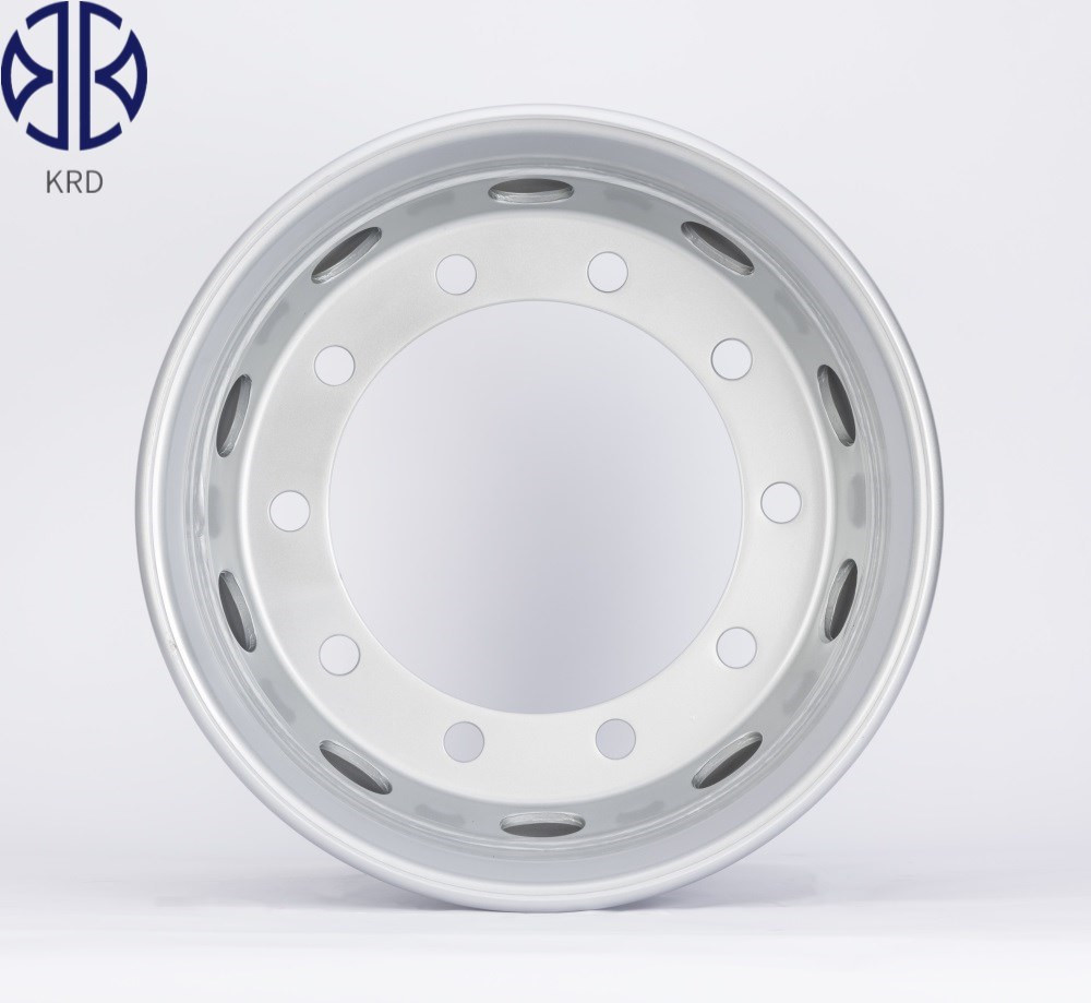 Buy 19.50x14.00 Truck Bus Trailer Wheel Hub Tubeless Steel Wheel Rim ...