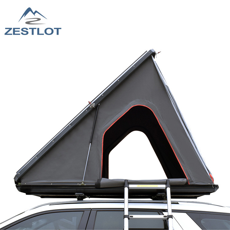 Buy 2-3 Person Triangle Automatic Hard Shell Aluminum Roof Top Tent ...