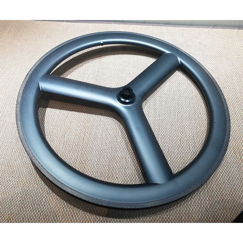 Buy 2020 Carbon 3 Spokes Wheel Tri Spoke Wheels Carbon Track Wheelset ...