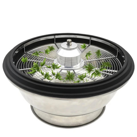 Buy 24inch Automatic Bud Leaf Trimmer Machine Plant Spin Wet Dry Cut ...