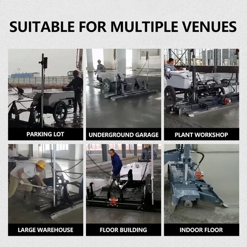 Buy 2.5m 3m Work Length Laser Leveling Screed Machine Handheld Concrete ...
