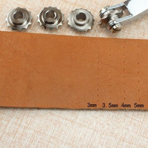 Buy 4 Wheels Diy Leather Tools Craft Spacer Embossing System Set ...