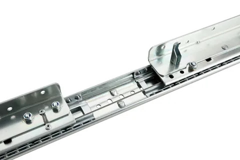 Buy 48mm Two Way Slide Under Mounting Full Extension Table Slide With ...