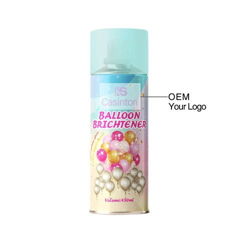 Buy 450ml Brightening Balloon Shine Spray Latex Balloon Brightener ...