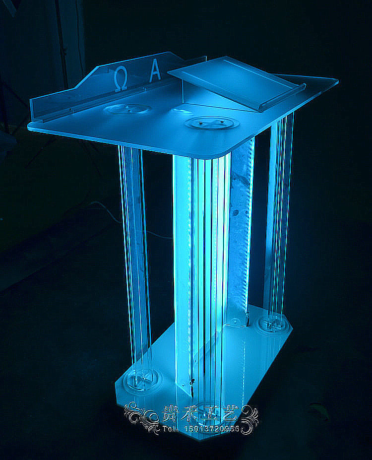 Buy Aklike Modern Pulpit Designs,organic Glass Church Pulpit from ...