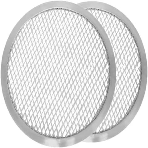 Buy Aluminum And Stainless Steel Round Expanded Screen Pizza Screens ...
