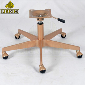 Buy Aluminum Outdoor Swivel Chair Base 5-star Swivel Chair Base Gold ...