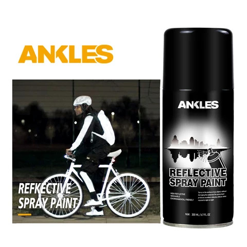 Buy Ankles 200ml Custom Reflective Spray Life Paint For Clothes,shoes ...