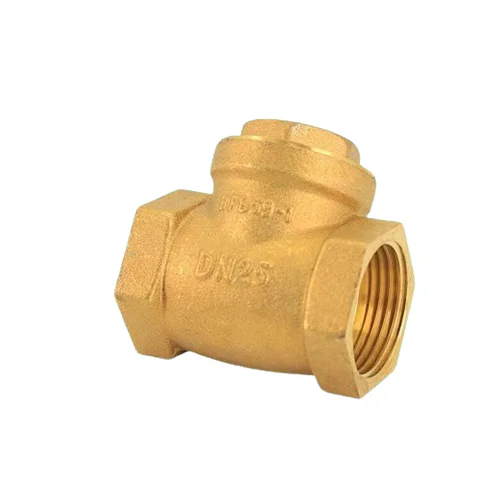 Buy Brass Horizontal Check Valve, Check Valve, One-way Valve, Water ...