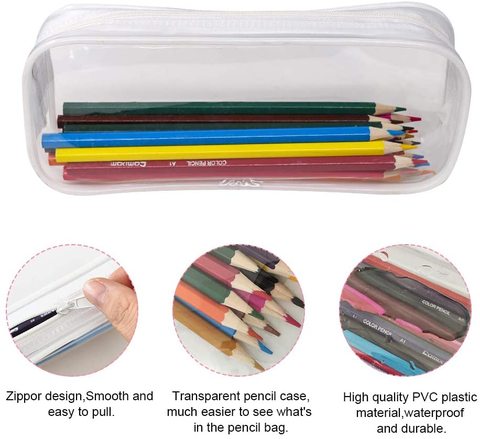Buy Custom Plastic Pvc School Students Pencil Zipper Pouch Bag ...