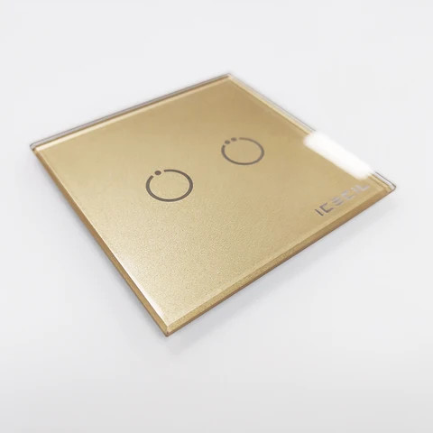 Buy Custom Silk Screen Smart Touch Anti-fingerprint Light Glass Switch ...