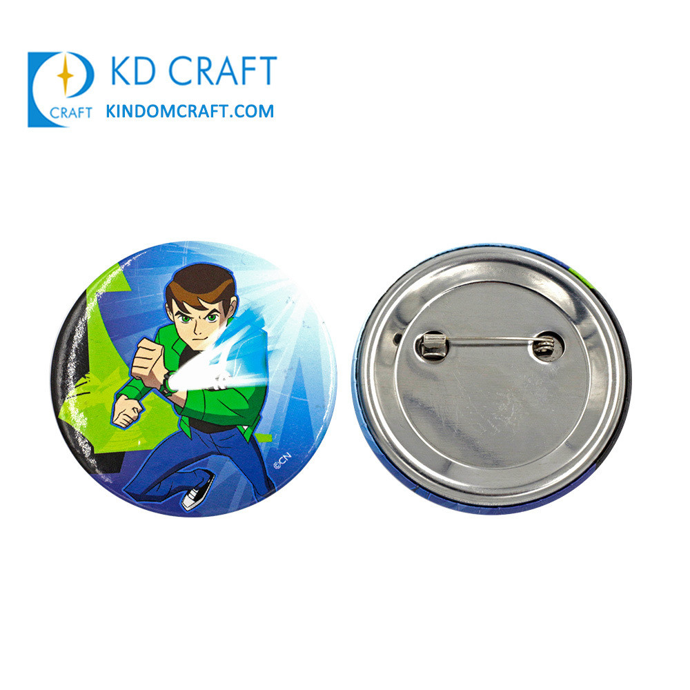 Buy Customised Tin Button Badges. from Zhongshan KD Craft Limited ...