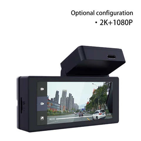 Buy Dash Cam Front And Rear 2k+1080p Car Camera 3.69 Big Screen Dash ...
