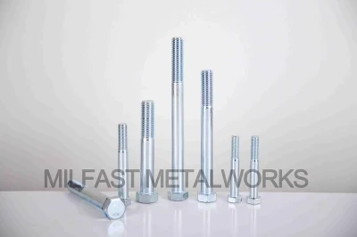 Buy Din 931 Hex Bolt M6 M8 M10 M12 M24 Hex Head Bolts from Ningbo ...