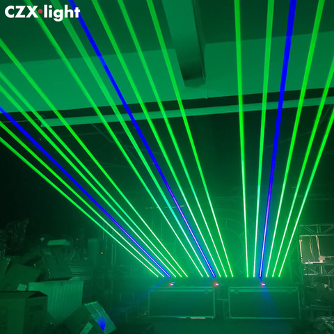 Buy Dmx Night Club Wedding Event Slim Fat Beam 6 Heads Laser Light Bars ...