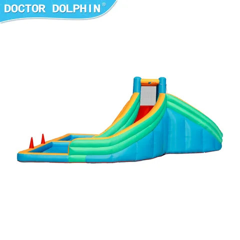 Buy Doctor Dolphin Custom Pool Throwing Circle Inflatable Water Slide ...