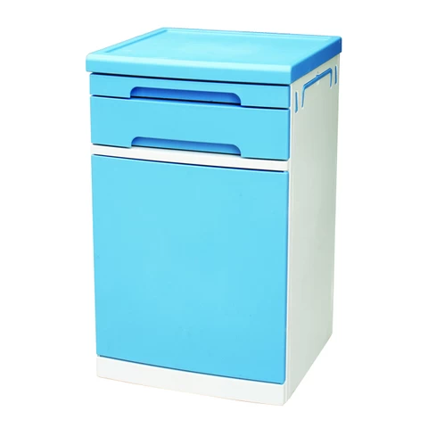 Buy Folded Stainless Steel Hospital Bedside Table Below Side Locker ...