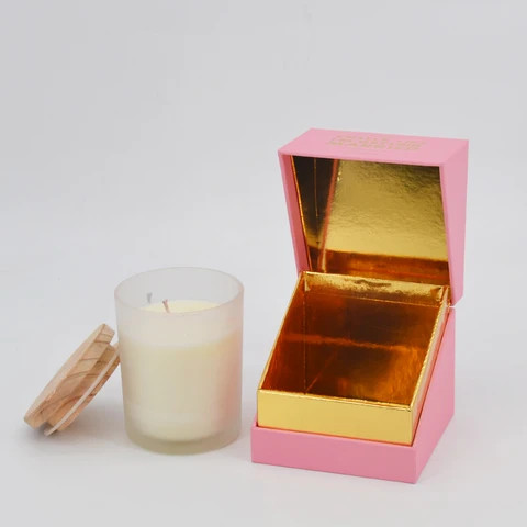 Buy Free Sample Oem Custom Black Luxury Candle Box Packaging Caja De ...