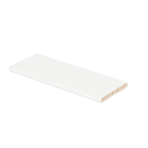 Buy Fsii Flat Jamb Double Lock Wooden Door Frame Fiber Wall Fluted ...