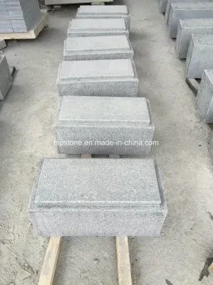 Buy G603 Light Grey Granite Road Stone Kerbstone For Landscape Palisade ...