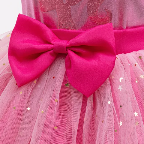 Buy Girls Movie Character Princess Cosplay Pink Dress For Kids ...