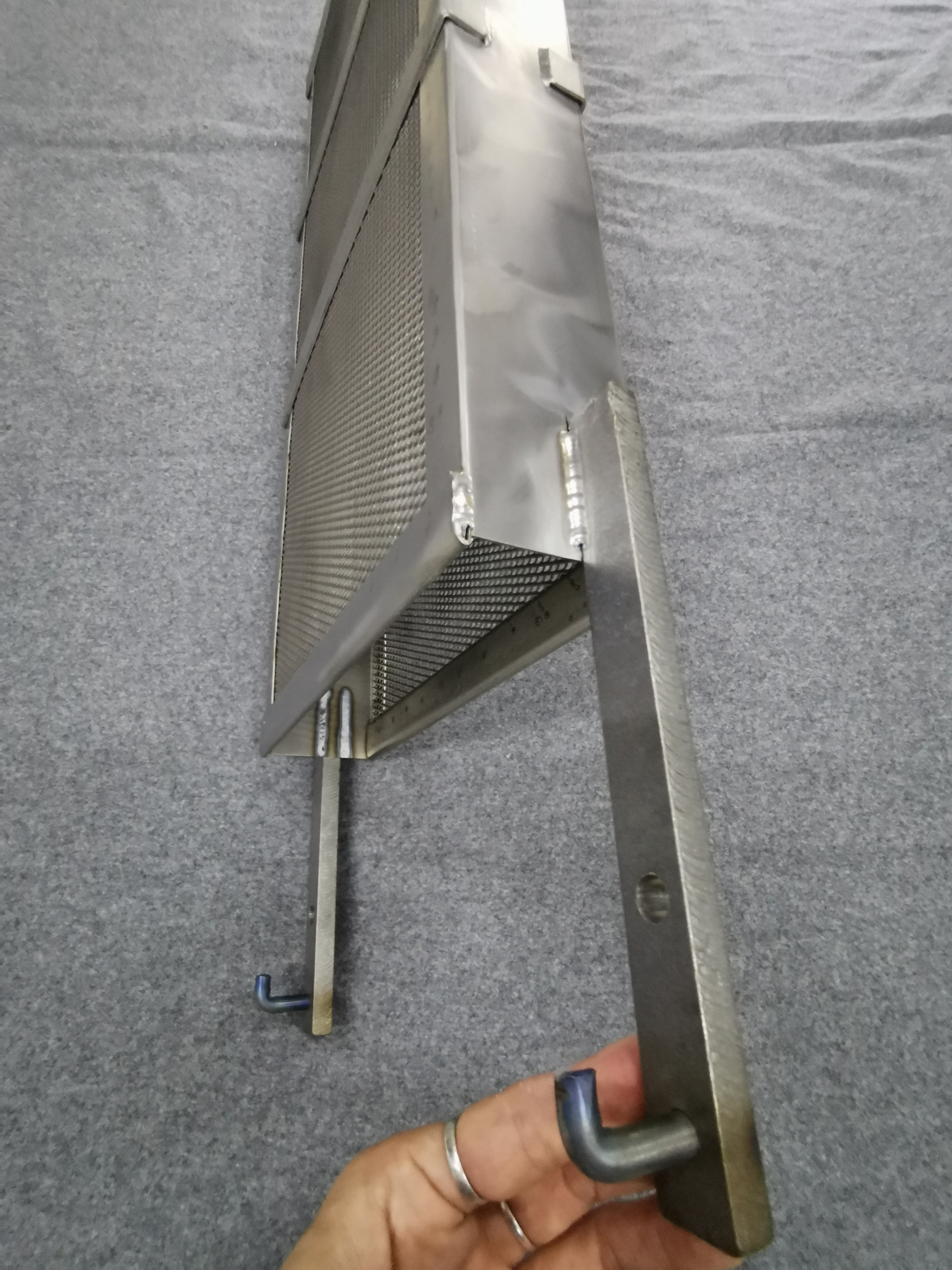 Buy Gr2 Titanium Anode Mesh Basket For Plating Chemical Industrial ...