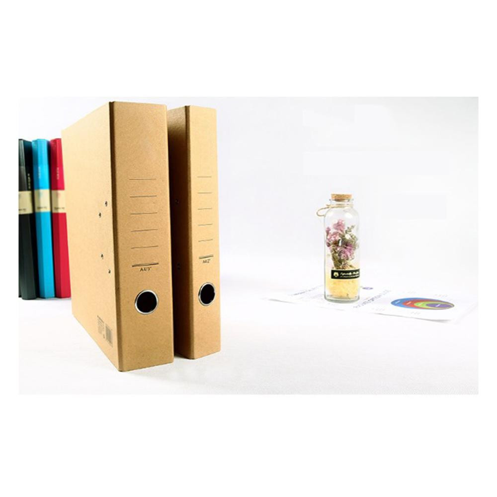 Buy Hard Paper A4 Kraft Paper Lever Arch File Office Products High ...