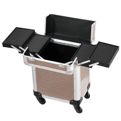 Buy Hard Shockproof And Waterproof Beauty Aluminum Magic Trolley ...
