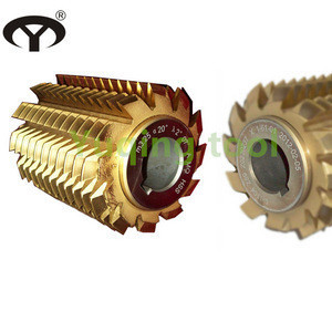 Buy Hss M2/m35 M1-m10 Module Gear Hobbing Cutter Tool With Tialn ...