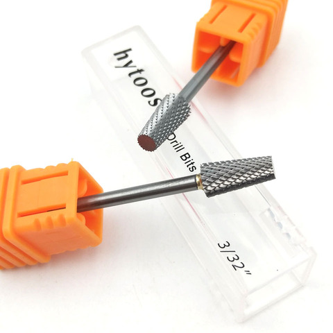 Buy Hytoos Tepered Tungsten Carbide Nail Drill Bits 3/32" Rotary ...