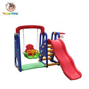 Buy Kids Plastic Slide And Swing Set ,childrens Playground,small ...