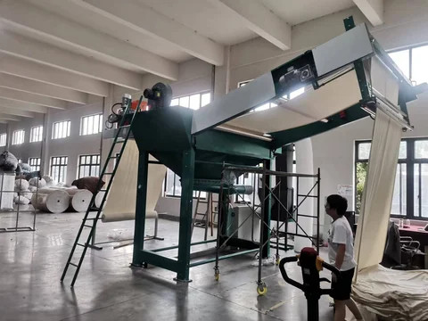 Buy Knitted Fabrics Fully Automatic Fabric Brushing Machine Of Textile ...