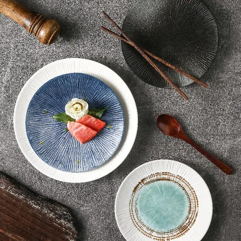 Buy Luxury Kitchen Dinnerware Sets Ceramic Bowl Dishes & Plates ...