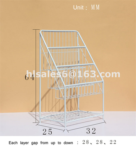 Buy Metal Wire Children Book Display Rack For Comic Book Scrapbook ...